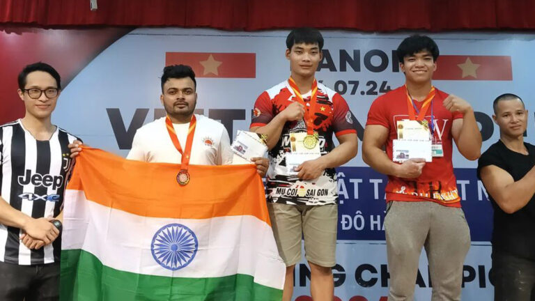 Assam's Manoj Debnath wins bronze medal at Hanoi Open International Arm ...
