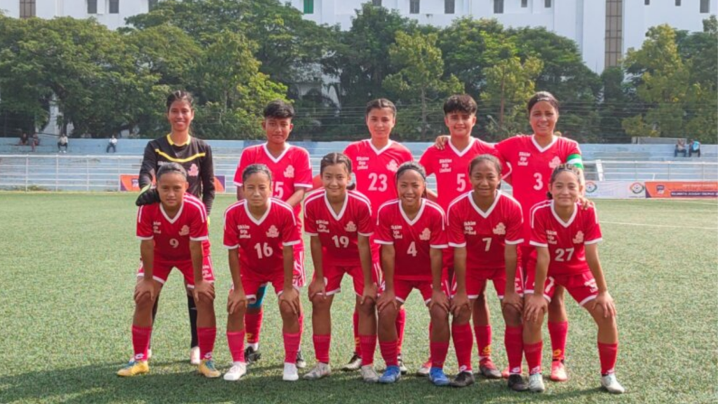 Simran Shines With Four Goals In Sikkim's Victory Over Gujarat