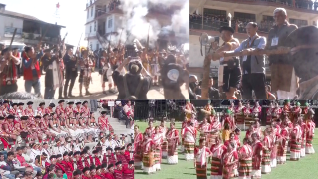 Hornbill Festival Day 4: Traditional Stone-Pulling Ceremony...