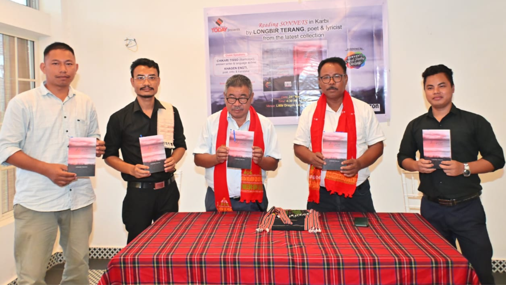 Longbir Terang Makes History with First-Ever Karbi Sonnet Collection "Thurnon"