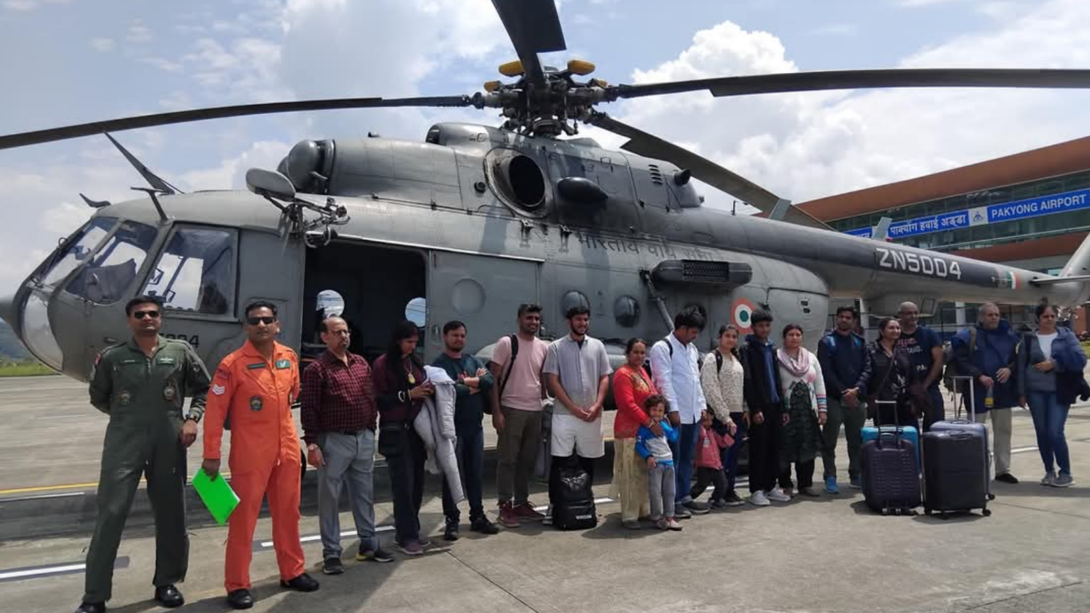 63 More Tourists Including Foreign Nationals Airlifted from Chaten. Two ...