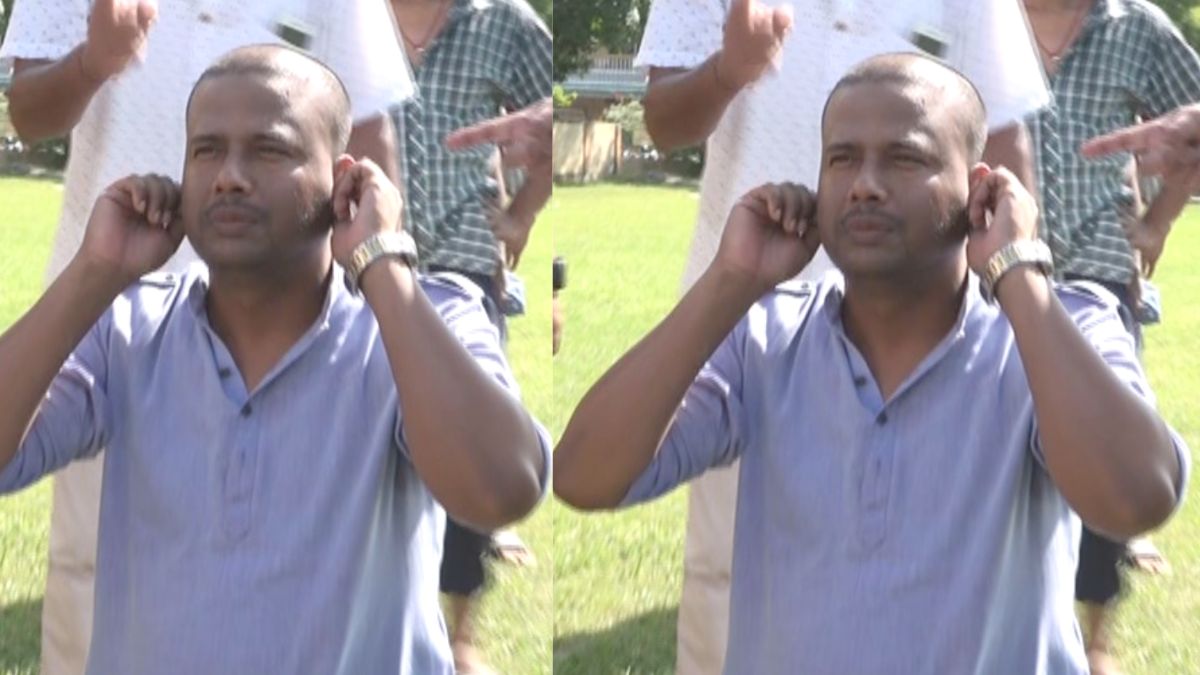 Assam: Self-Styled Ayurvedic Healer Pankaj Pathak Made to Hold His Ears ...