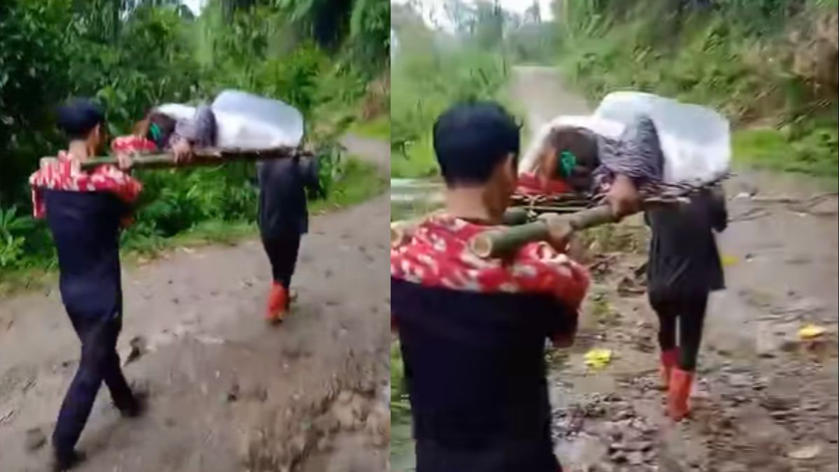 Arunachal: Critically Ill Man Carried on Makeshift Head Carriage ...