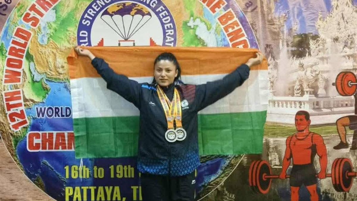 Sikkim's Manisha Tiwari Wins Silver Medal at World Strength Lifting ...