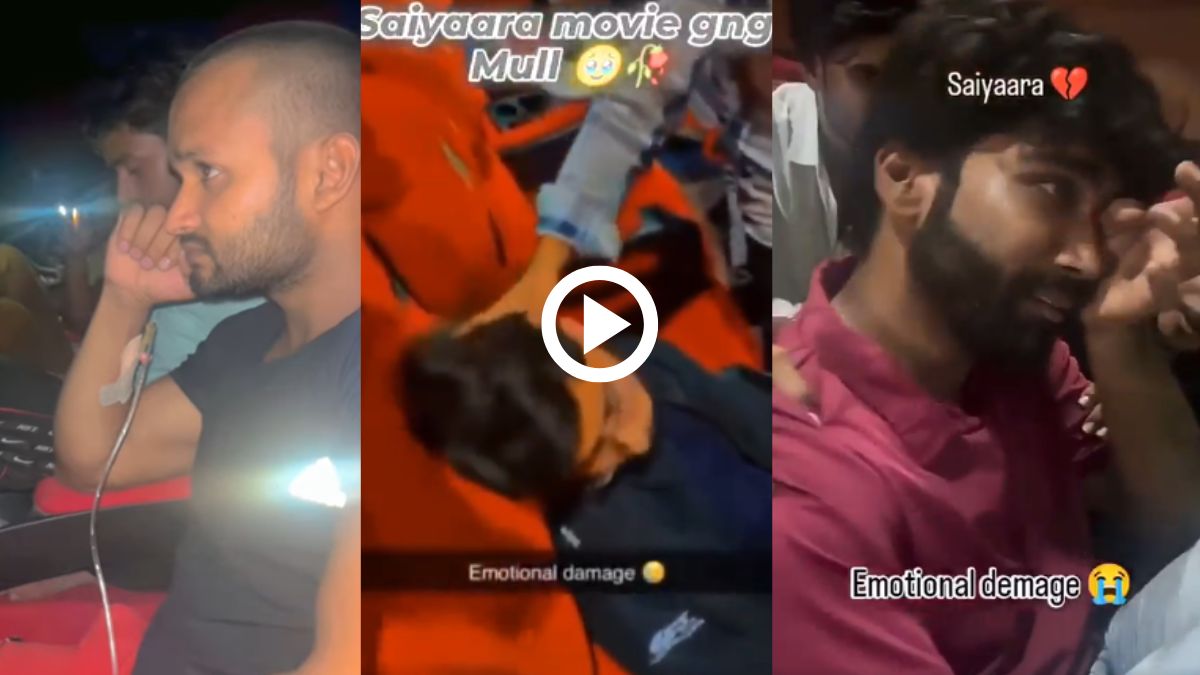 Saiyaara Fever: Man Watches Film With IV Drip, Fans Cry, Faint and Meme ...