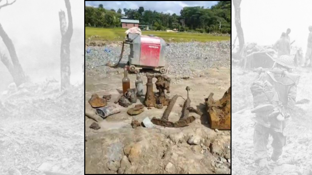 Digging for Sewage, Workers Stumble upon World War II Relics in Imphal ...