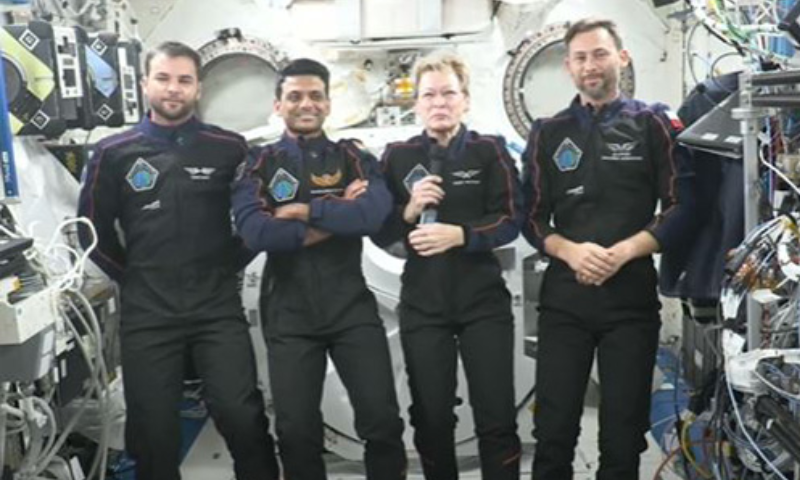Axiom-4 crew, including Group Captain Shubhanshu Shukla, scheduled to ...