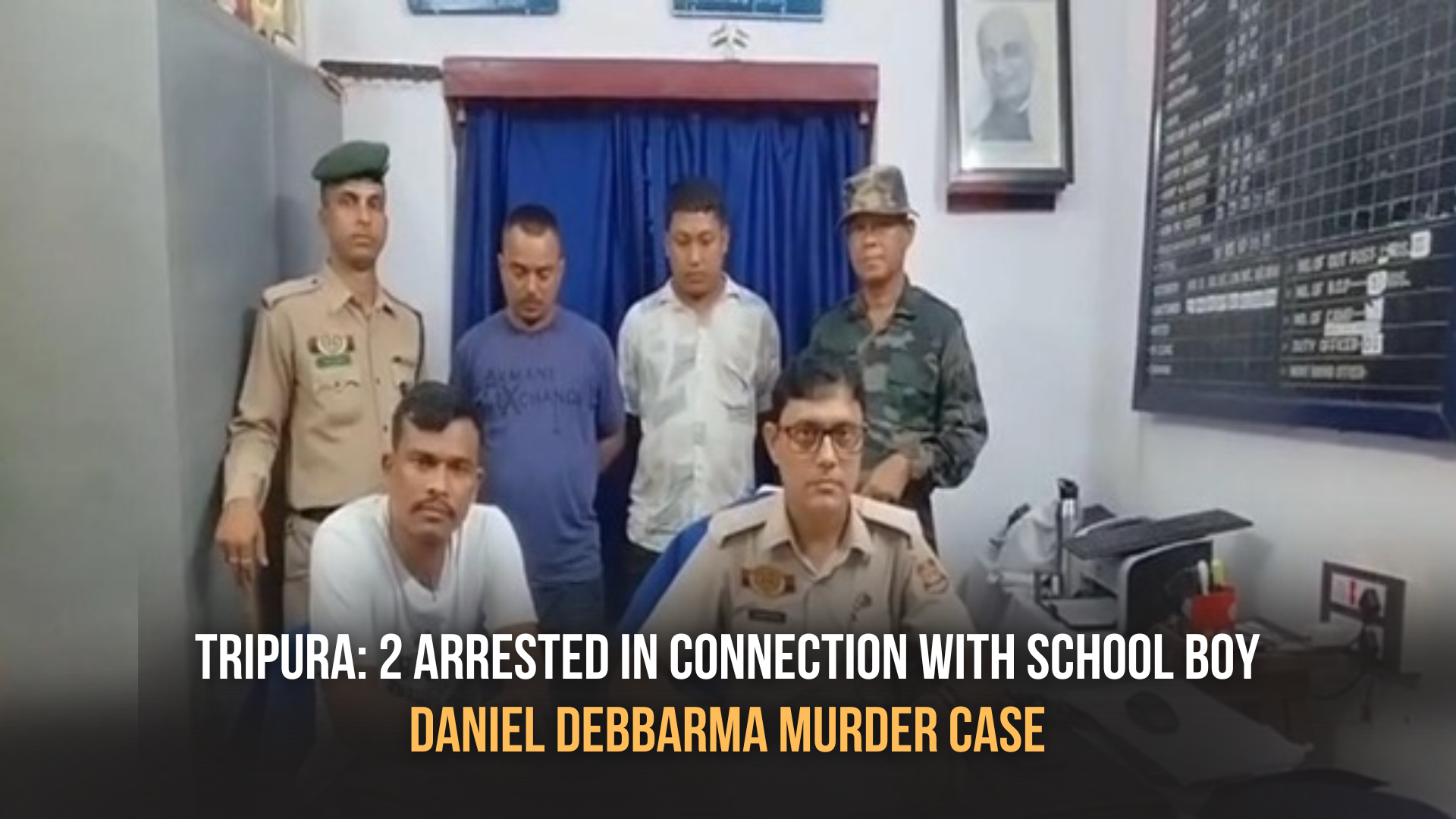 Tripura: 2 Arrested in Connection With School Boy Daniel Debbarma ...
