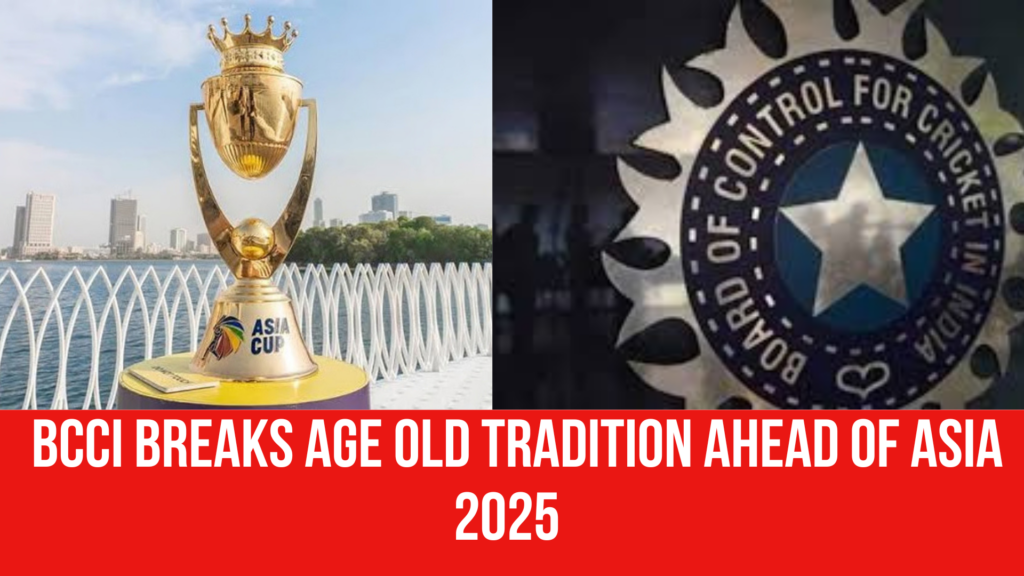BCCI Breaks Age Old Tradition Ahead Of Asia 2025