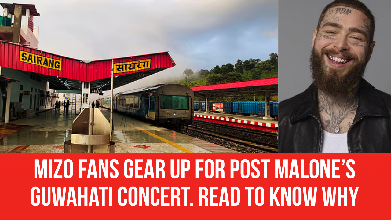 Mizo Fans Gear Up For Post Malone’s Guwahati Concert. Read To Know Why