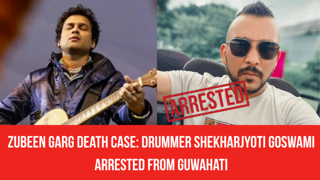 Zubeen Garg Death Case: Drummer Shekharjyoti Goswami Arrested from Guwahati