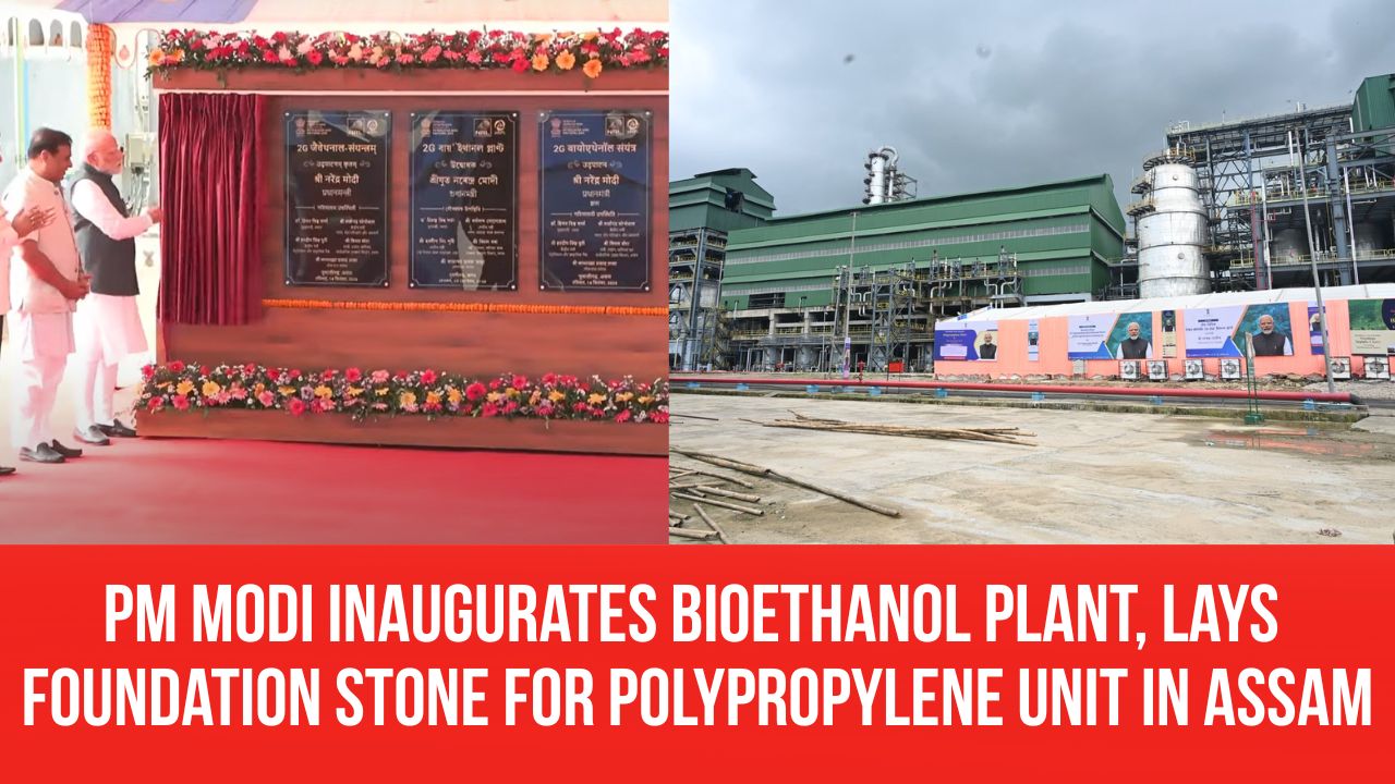 PM Modi Inaugurates Bioethanol Plant, Lays Foundation Stone for ...