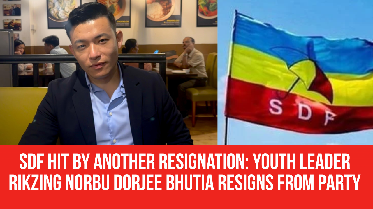 SDF Hit by Another Resignation: Youth Leader Rikzing Norbu Dorjee ...