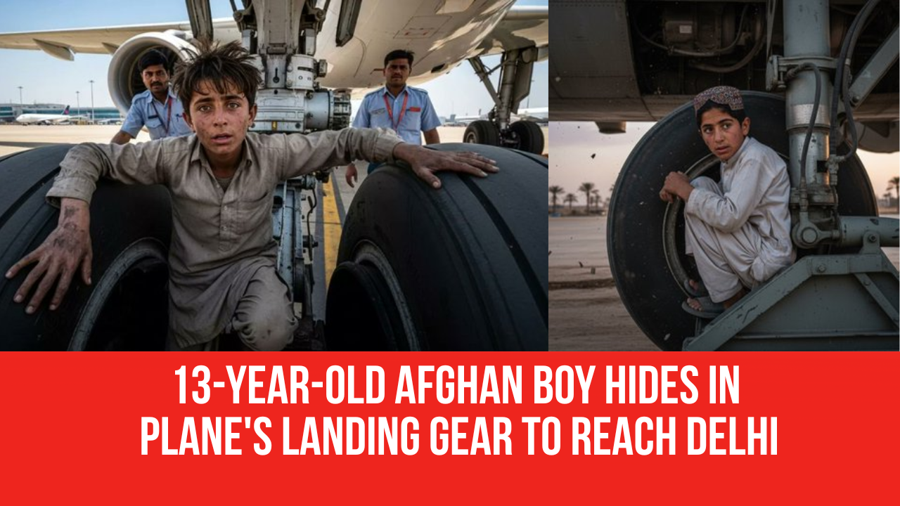 13-Year-Old Afghan Boy Hides in Plane's Landing Gear to Reach Delhi ...