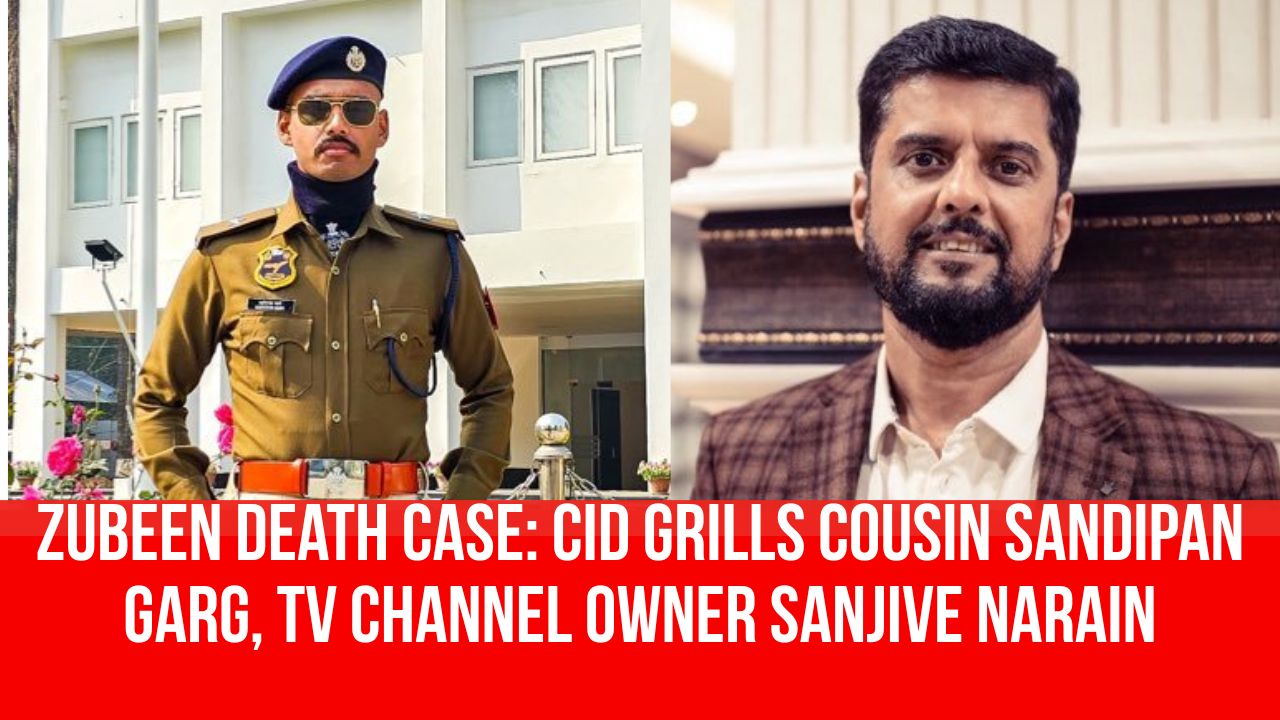 Zubeen Death Case: CID Grills Cousin Sandipan Garg, TV Channel Owner ...