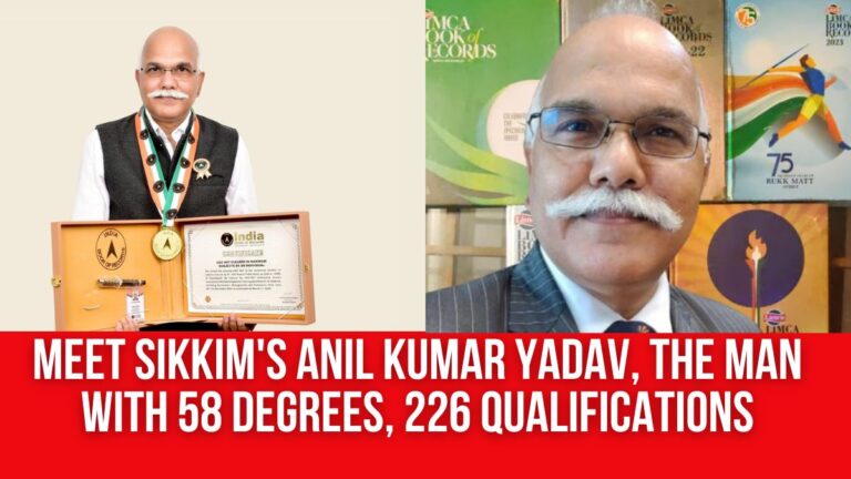 Meet Sikkim's Anil Kumar Yadav, The Man With 58 Degrees, 226 ...
