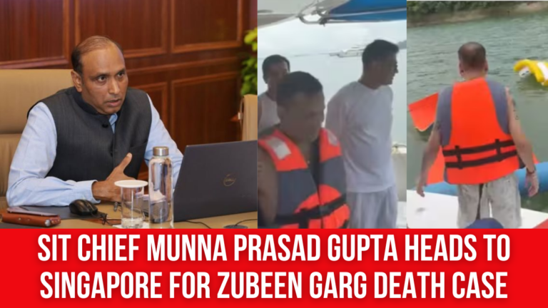 SIT Chief Munna Prasad Gupta Heads to Singapore for Zubeen Garg Death Case