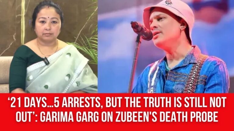 ‘21 Days…5 Arrests, But the Truth is Still Not Out’: Garima Garg on Zubeen's Death Probe