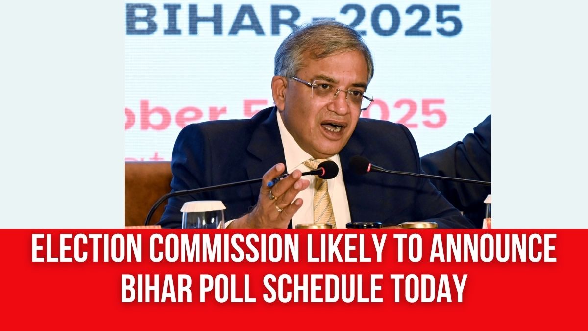 Election Commission likely to announce Bihar poll schedule today