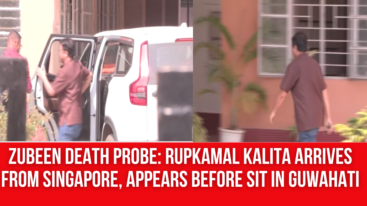 Zubeen Death Probe: Rupkamal Kalita Arrives from Singapore, Appears ...