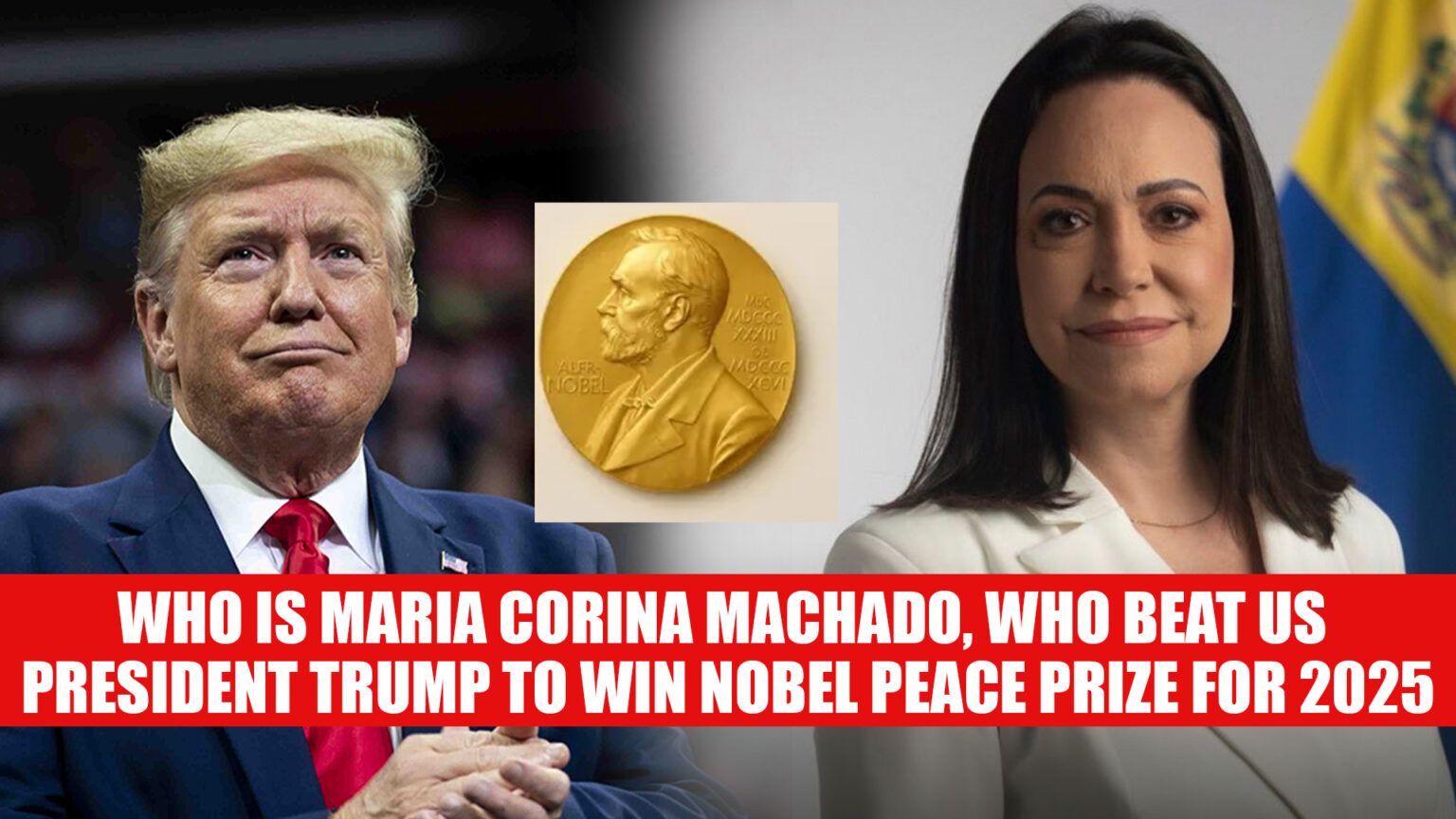 Who is Maria Corina Machado, Who Beat US President Trump to Win Nobel ...
