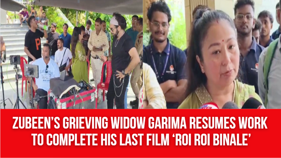 Zubeen’s Grieving Widow Garima Resumes Work to Complete His Last Film ...
