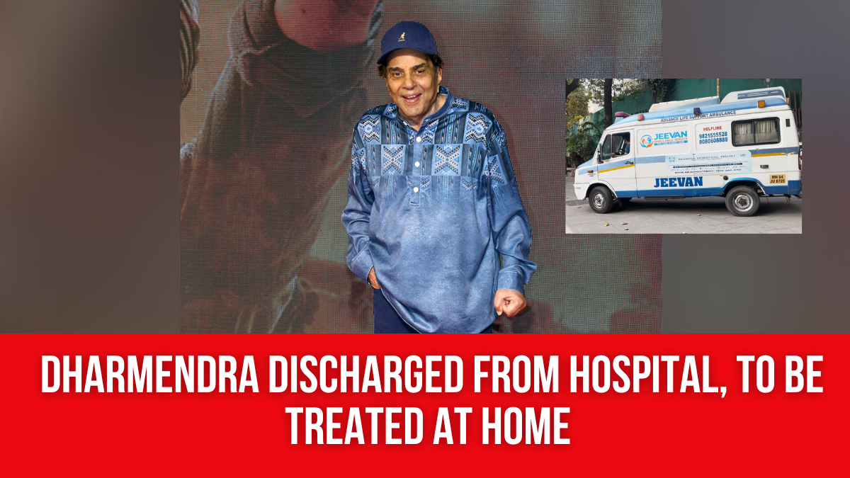 Dharmendra discharged from hospital, to be treated at home