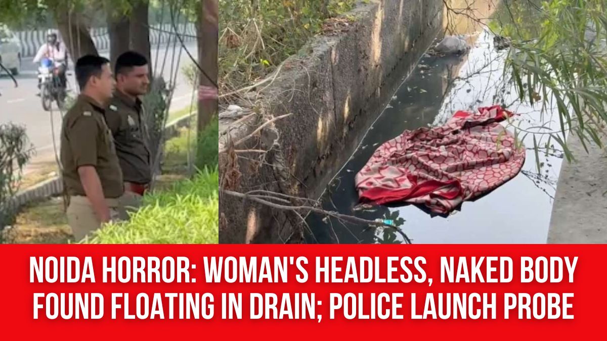 Noida Horror: Woman's Headless, Naked Body Found Floating In Drain ...