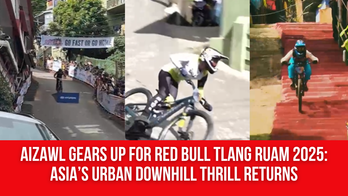 Aizawl Gears Up for Red Bull Tlang Ruam 2025: Asia’s Urban Downhill ...