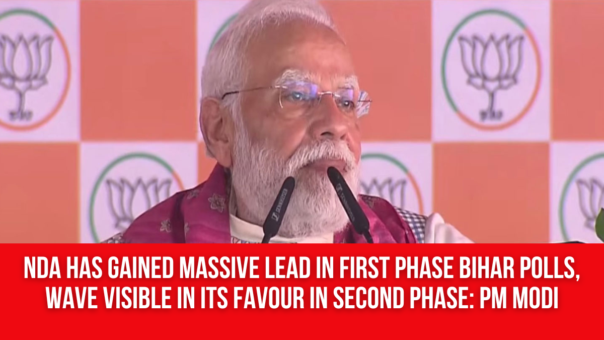 NDA has gained massive lead in first phase Bihar polls, wave visible in ...