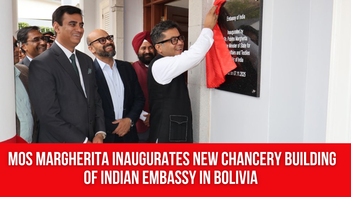 MoS Margherita inaugurates new Chancery building of Indian Embassy in ...