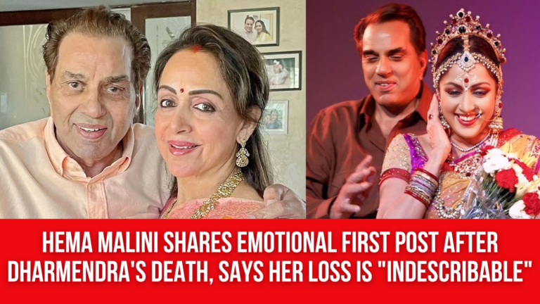 Hema Malini shares emotional first post after Dharmendra's death, says ...