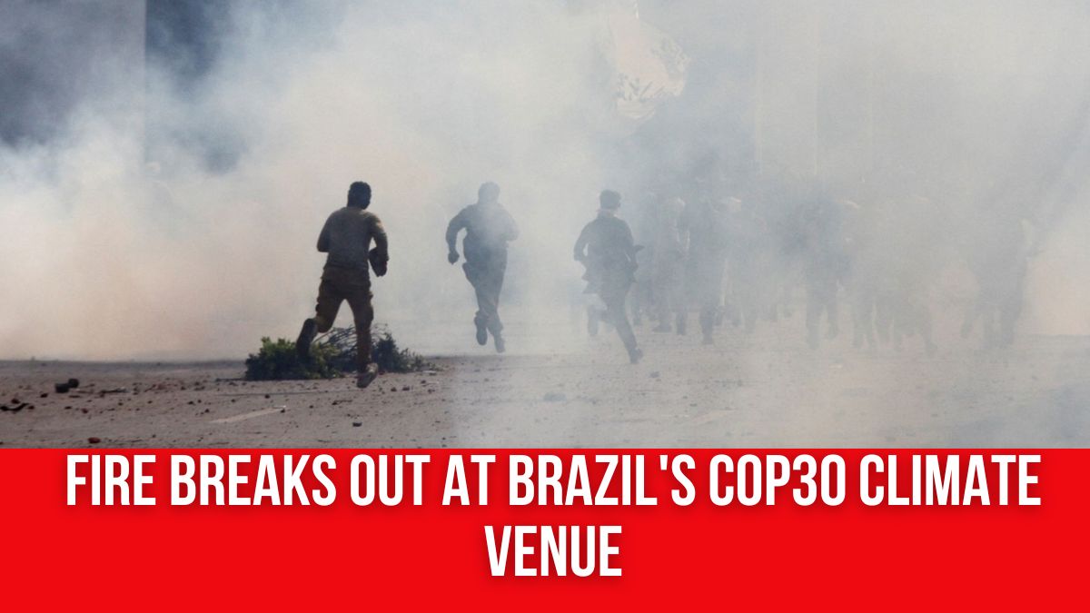 Fire breaks out at Brazil's COP30 Climate venue