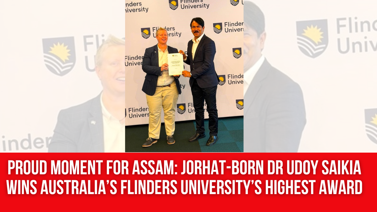 Proud Moment for Assam: Jorhat-Born Dr Udoy Saikia Wins Australia’s ...