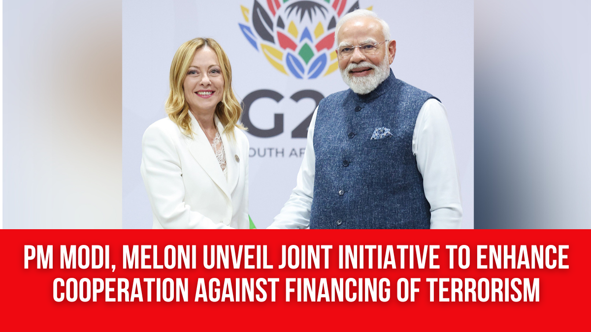 PM Modi, Meloni unveil Joint Initiative to enhance cooperation against ...