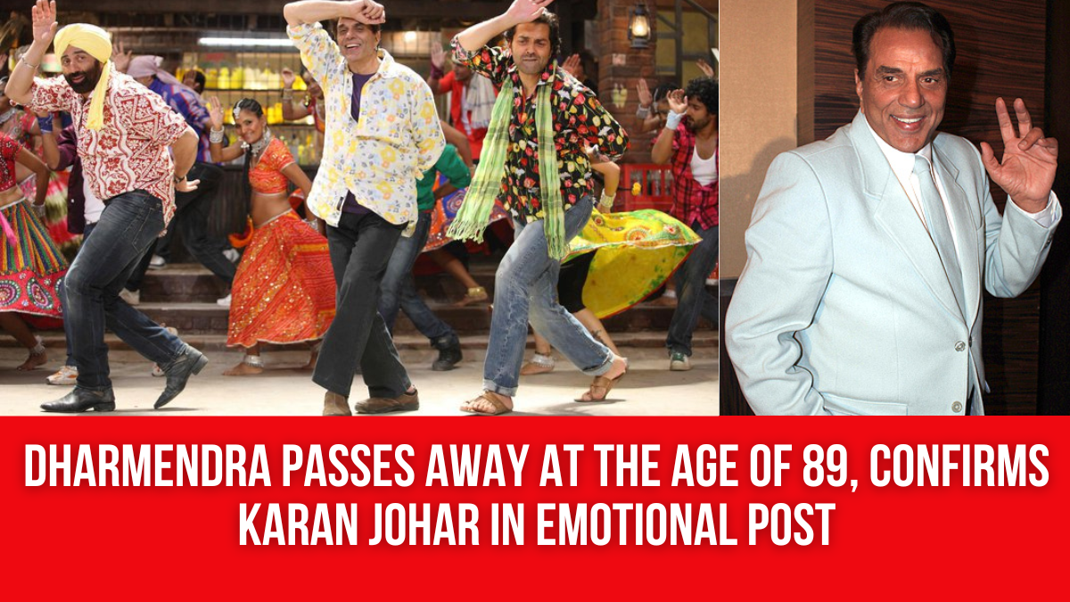 Dharmendra passes away at the age of 89, confirms Karan Johar in ...