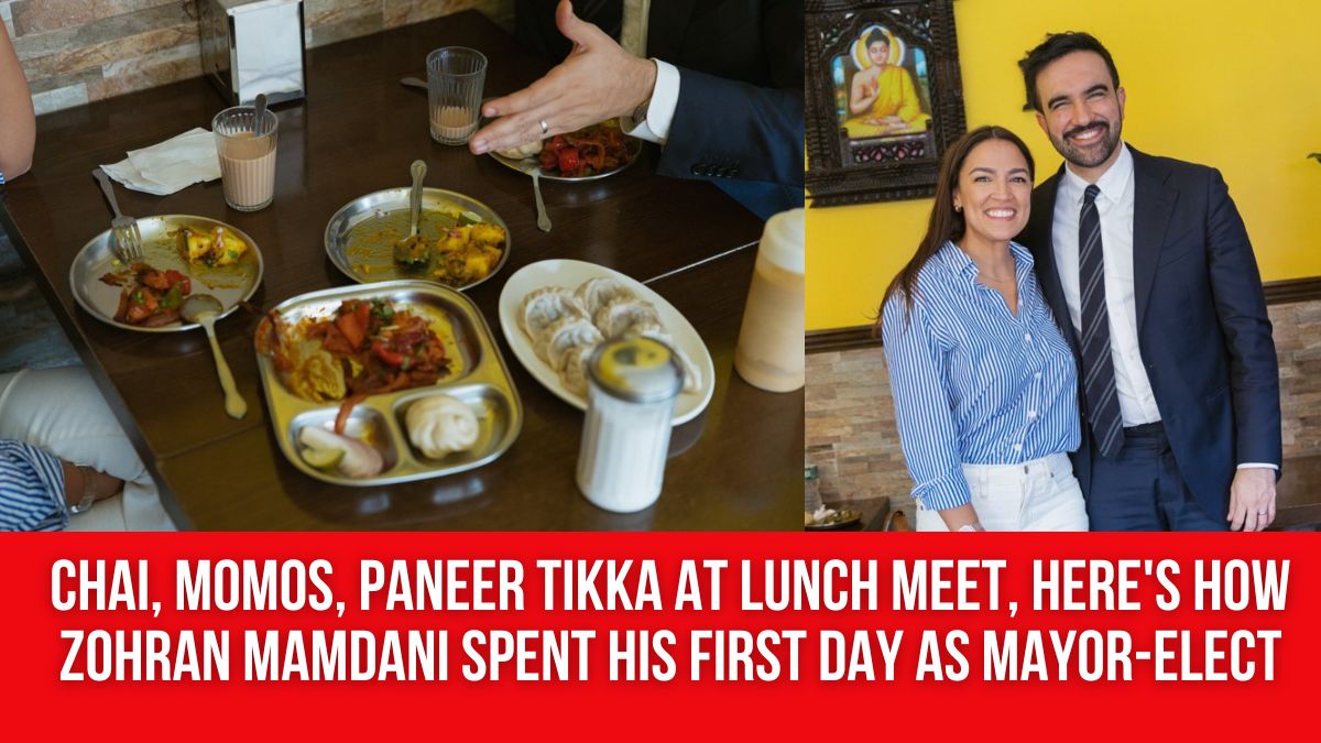 Chai, Momos, Paneer Tikka At Lunch Meet, Here's How Zohran Mamdani ...