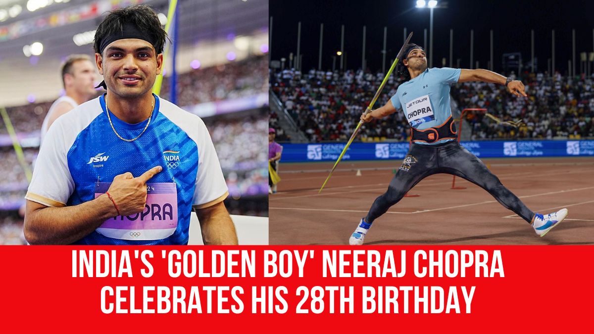 India's 'golden boy' Neeraj Chopra celebrates his 28th birthday