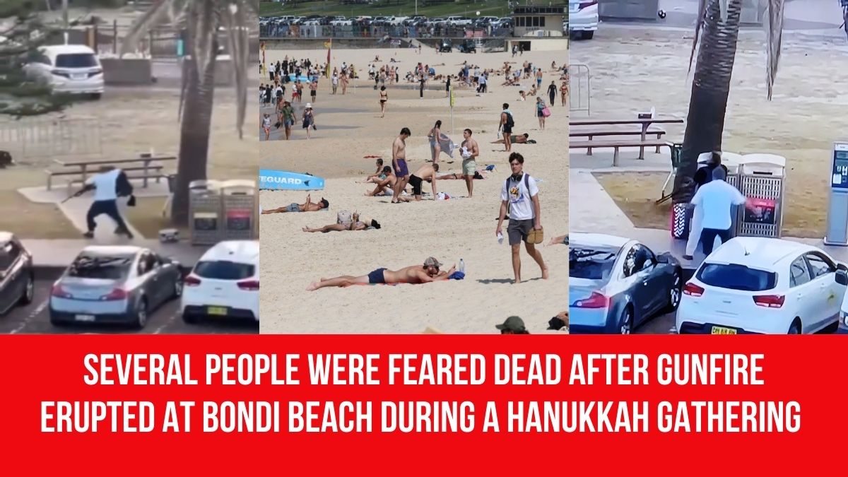 Several People Were Feared Dead After Gunfire Erupted At Bondi Beach
