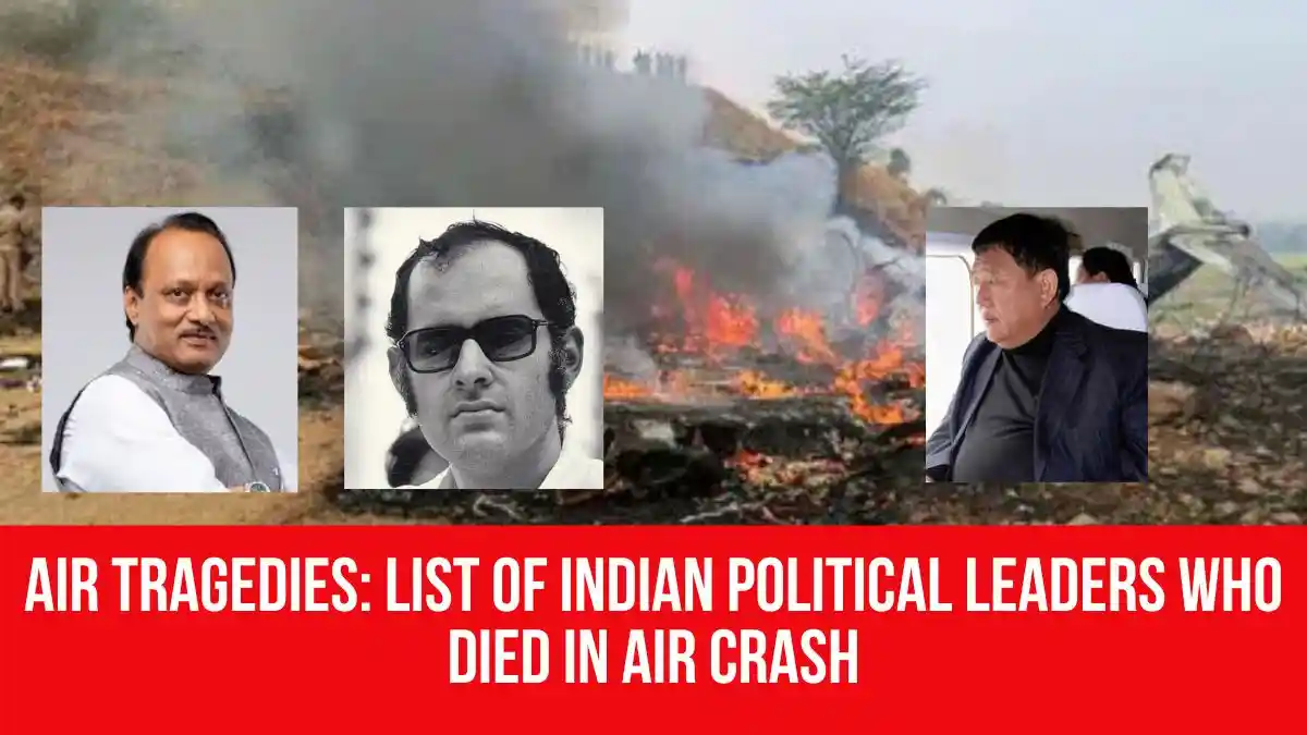 Air Tragedies: List of Indian Political Leaders Who Died in Air Crash