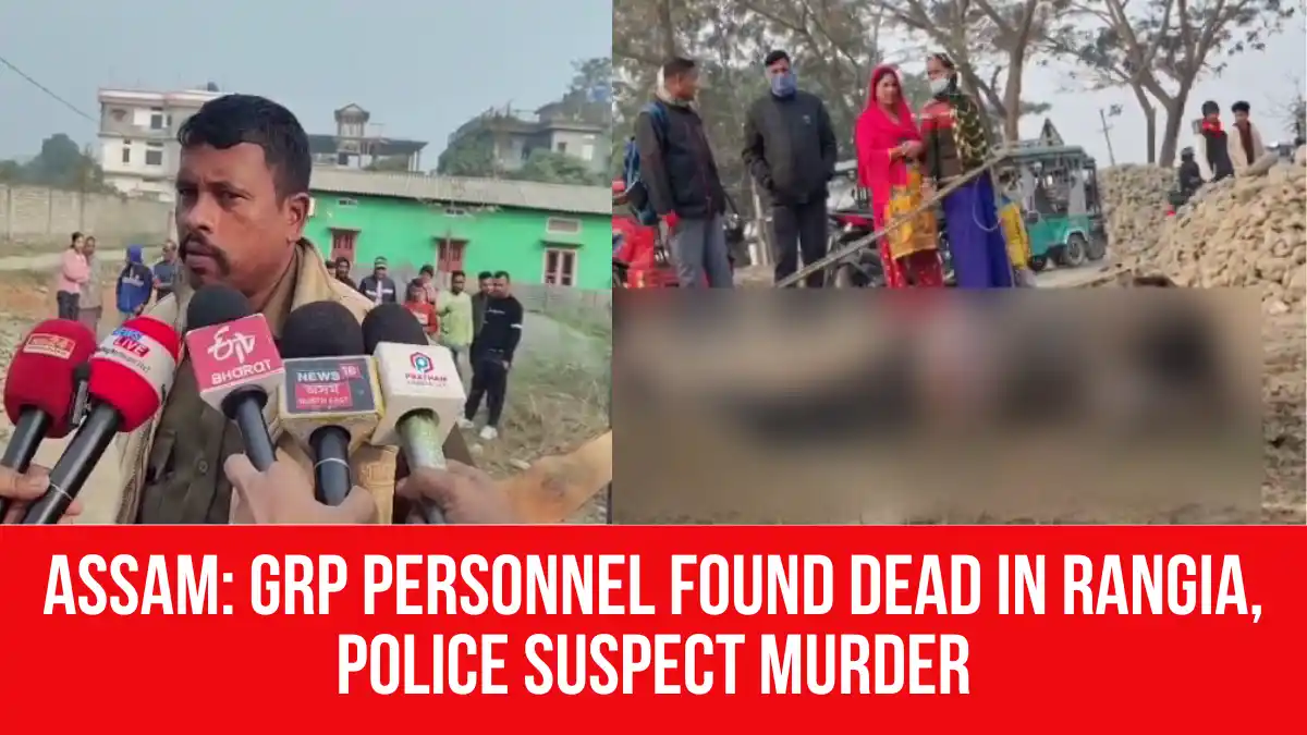 Assam: GRP Personnel Found Dead in Rangia, Police Suspect Murder