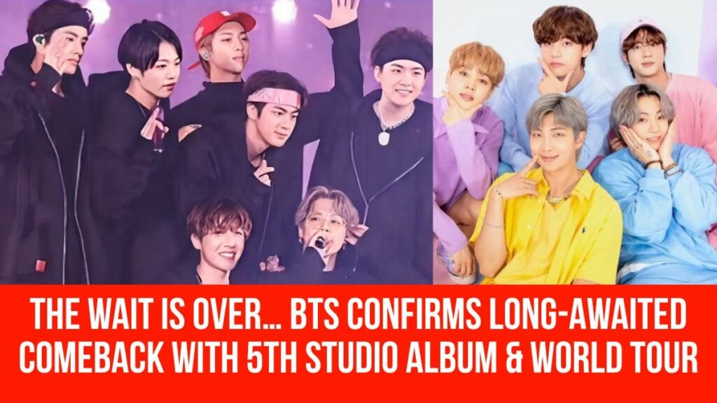 The Wait Is Over… BTS Confirms Long-Awaited Comeback With 5th Studio ...