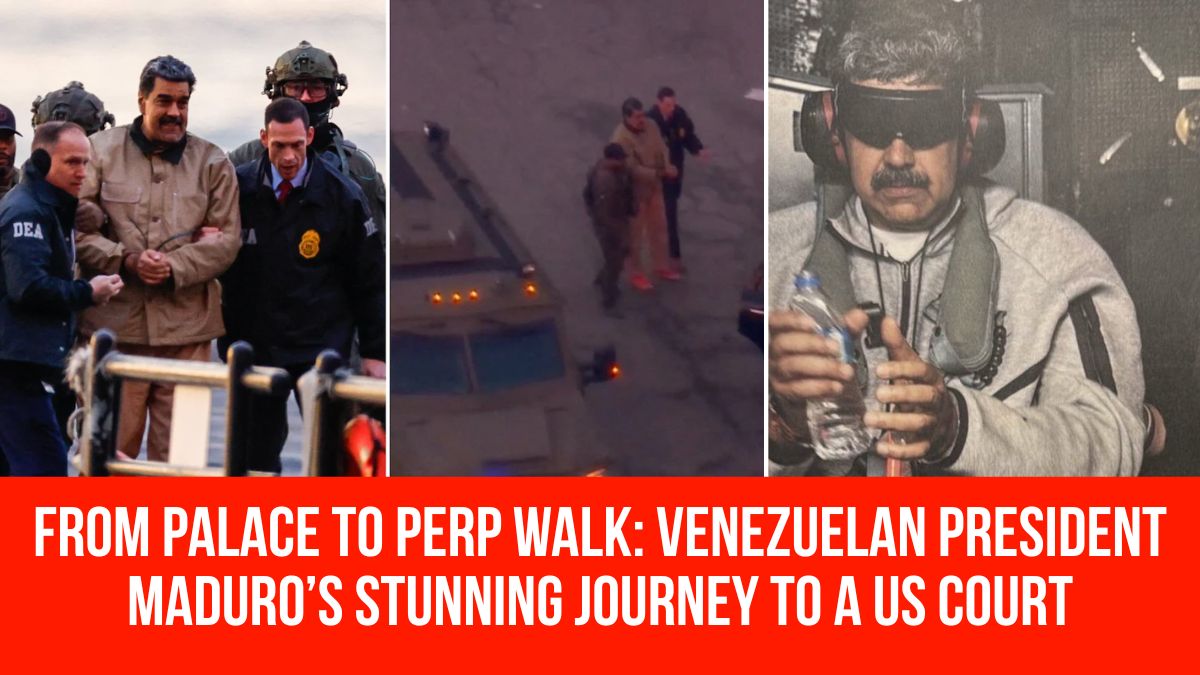 From Palace to Perp Walk: Venezuelan President Maduro’s Stunning ...