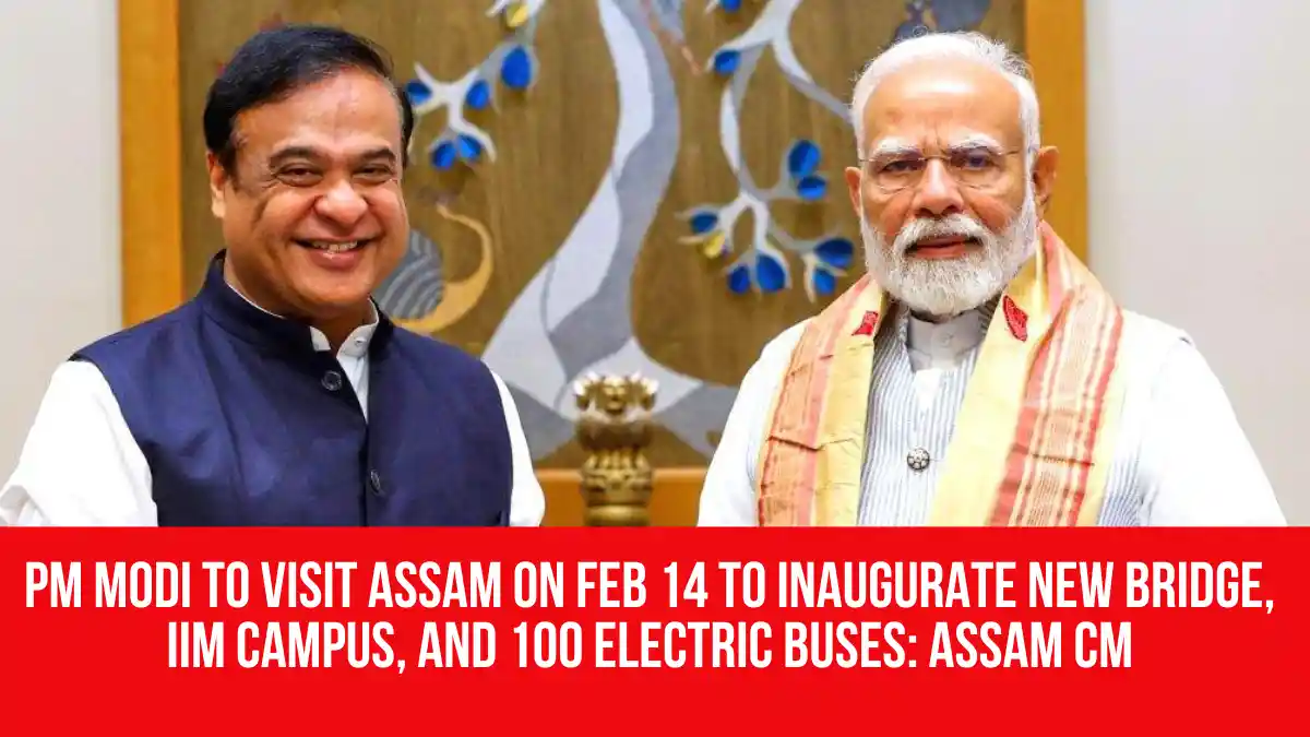 PM Modi To Visit Assam On Feb 14 To Inaugurate New Bridge, IIM Campus ...