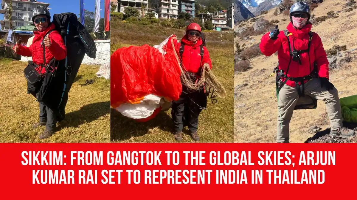 Sikkim: From Gangtok to the Global Skies; Arjun Kumar Rai Set to ...