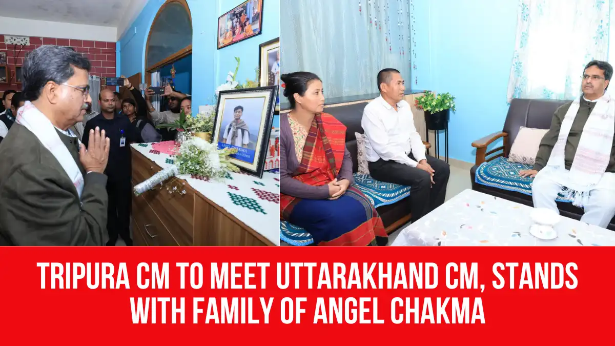 Tripura CM to Meet Uttarakhand CM, Stands With Family of Angel Chakma