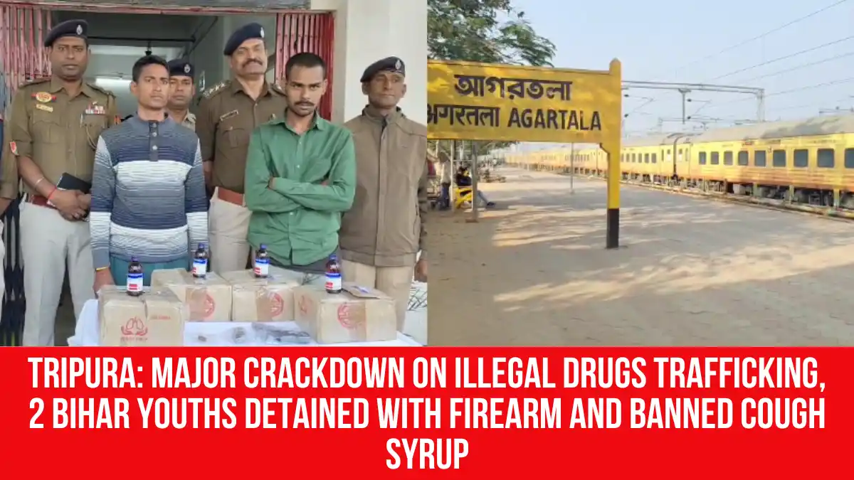 Tripura: Major Crackdown on Illegal Drugs Trafficking, 2 Bihar Youths ...