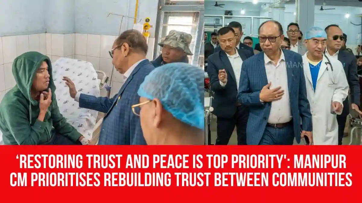 ‘Restoring Trust and Peace Is Top Priority': Manipur CM Y Khemchand ...