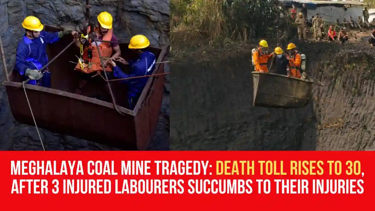 Meghalaya Coal Mine Tragedy: Death Toll Rises to 30, After 3 Injured ...