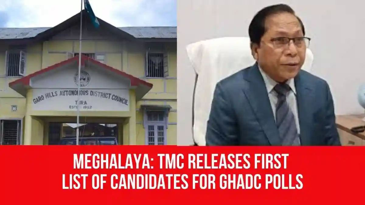Meghalaya: TMC Releases First List of Candidates For GHADC Polls